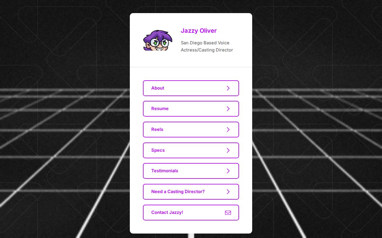 Jazzy Oliver - Voice Actress